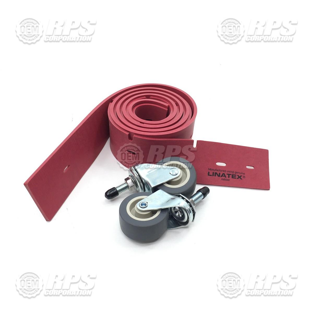 Tomcat 245-770L Squeegee Kit, Linatex Rubber, Fits 45" Stack Frame