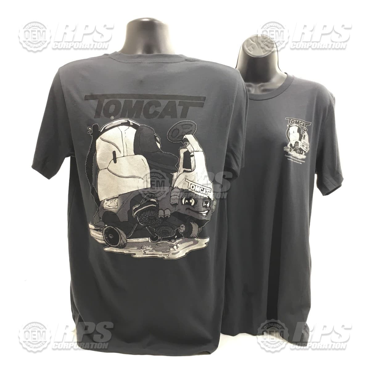 Tomcat TC-LOGOSSTS-L Tomcat Logo T-Shirt Large